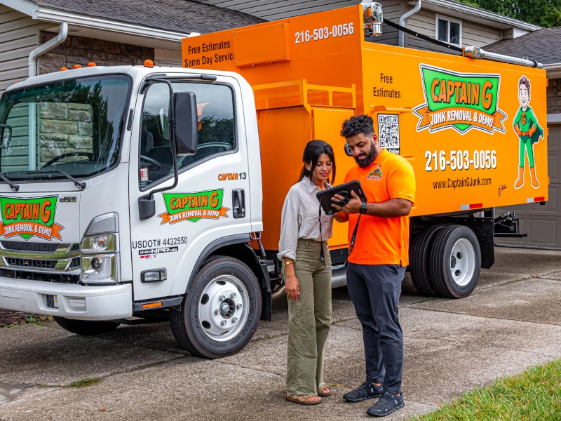 Junk Removal Services in Cleveland, OH | Captain G Junk